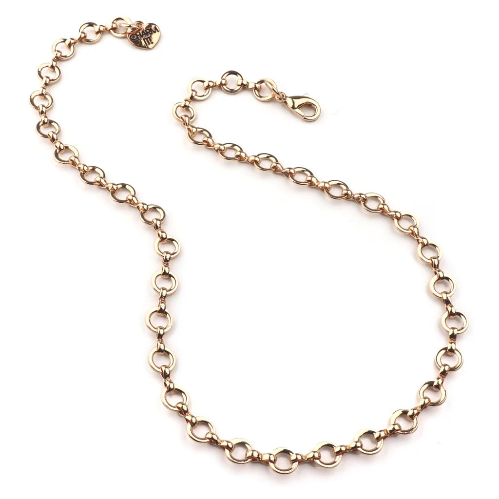 G- Gold Chain Choker Necklace – Ana Banana