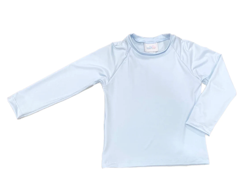 Sammy Swim Rash Guard- Light Blue – Ana Banana